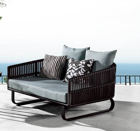 Modern patio loveseat store